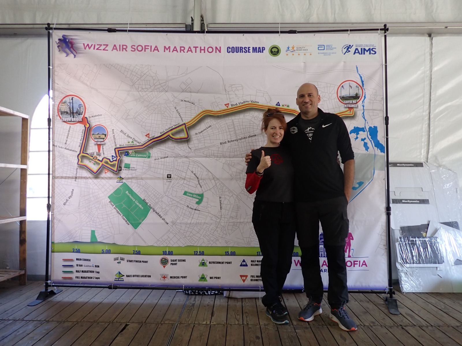 Churches, bridges and soviet architecture: the Sofia Marathon